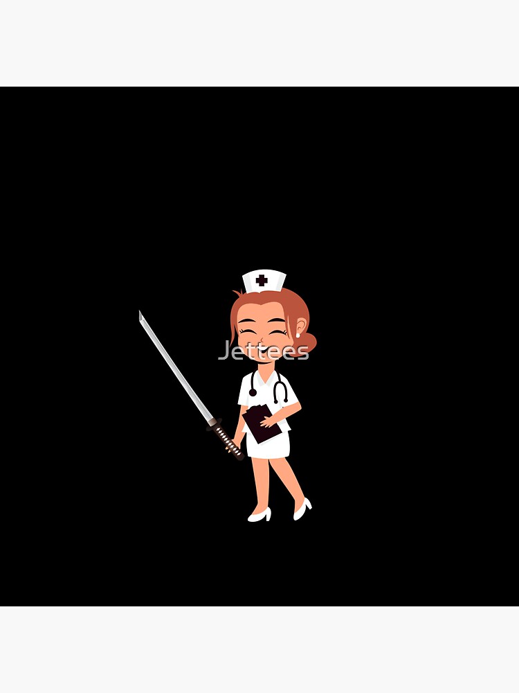 "Nurse Ninja" Sticker for Sale by Jettees | Redbubble