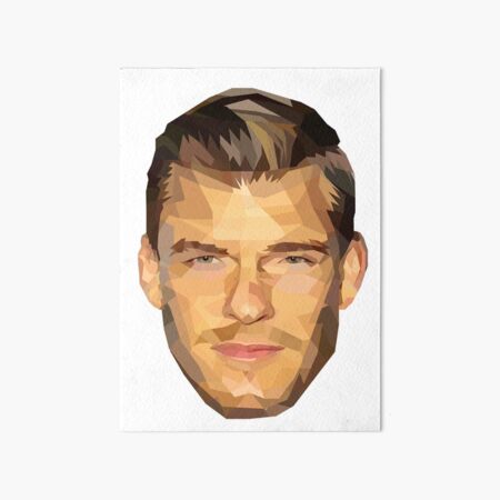 "Alan Ritchson" Art Board Print by WorldEngine | Redbubble