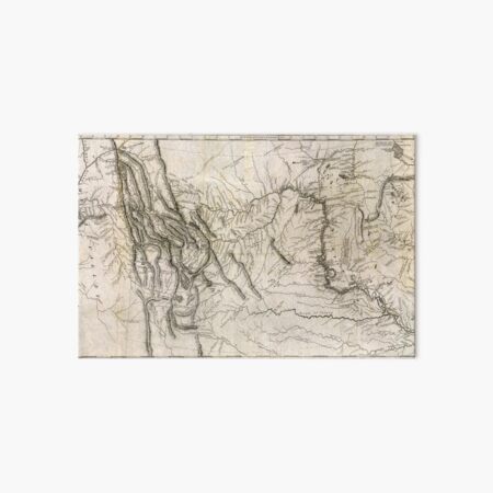 Lámina rígida «Mapa de la expedición de Lewis y Clark, 1804-1806» de ...