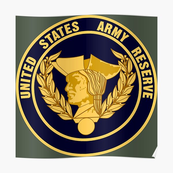 "United States Army Reserve" Poster for Sale by wordwidesymbols | Redbubble