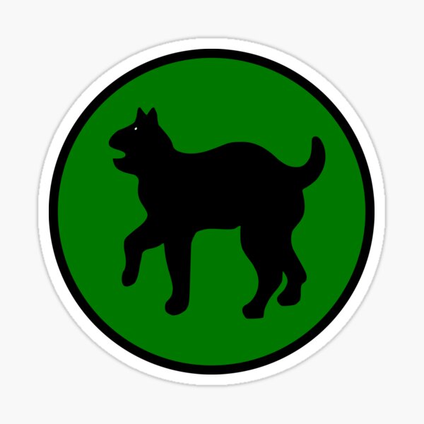 "81st Readiness Division "Wildcat" (US Army)" Sticker for Sale by ...