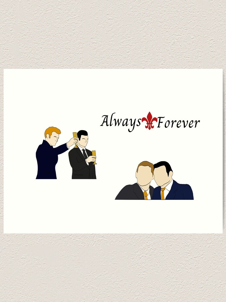 "klaus elijah mikaelson the originals sticker pack" Art Print for Sale ...