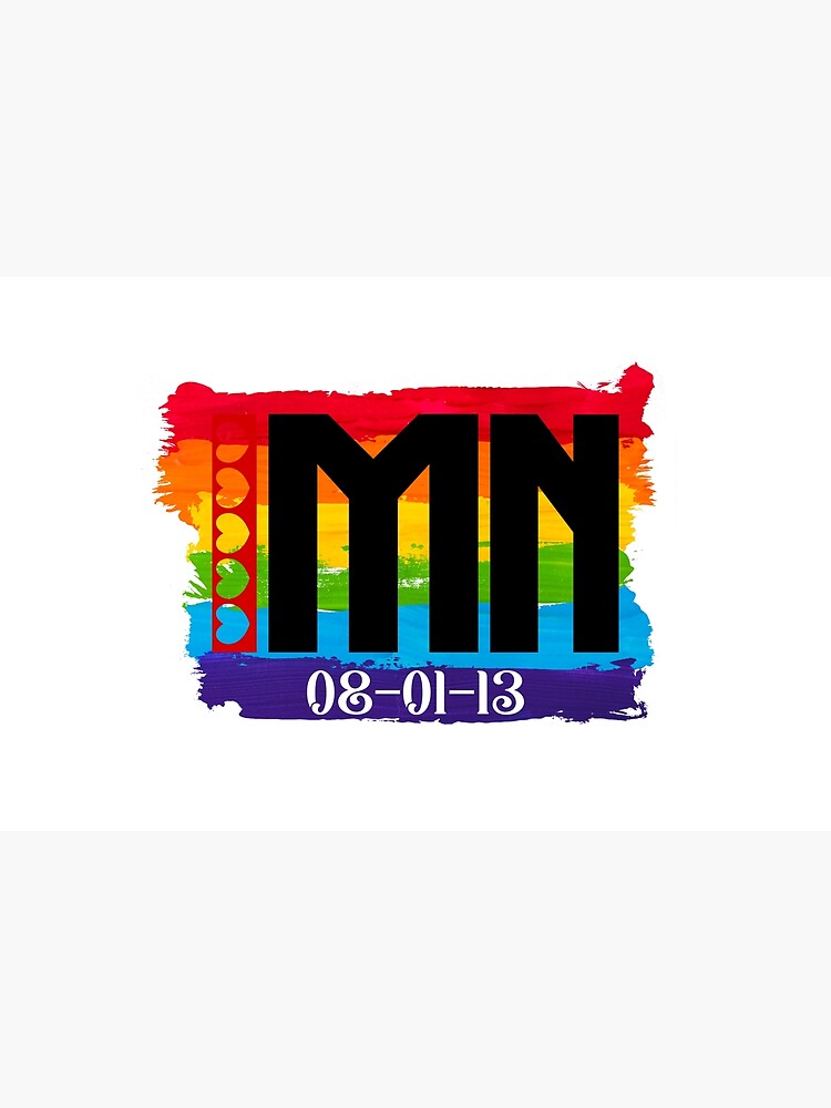 "Minnesota Rainbow Marriage" Poster for Sale by Bloodm00ndesign | Redbubble