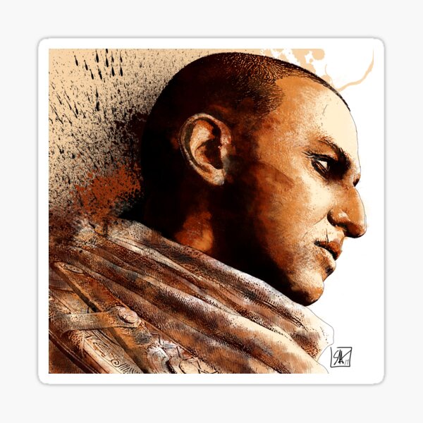 "Bayek Of SIwa" Sticker by SebVonTheatre | Redbubble