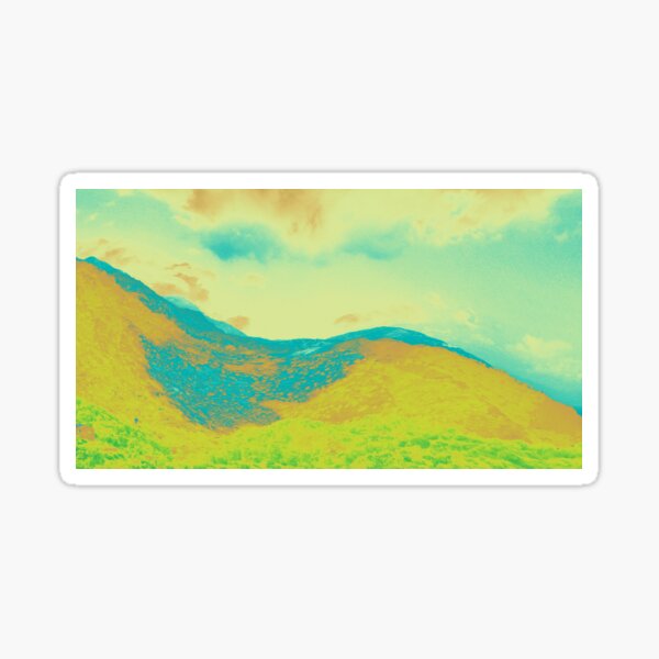 "hills " Sticker by KerCar | Redbubble
