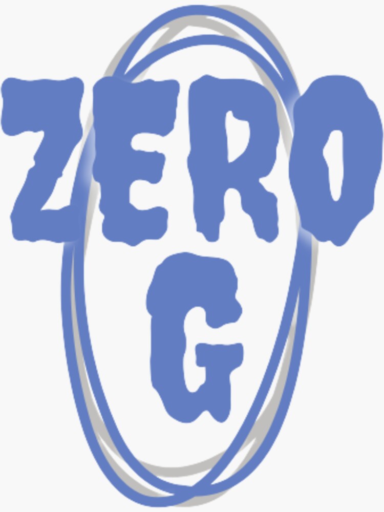 "Zero gee" Sticker for Sale by Lorara | Redbubble