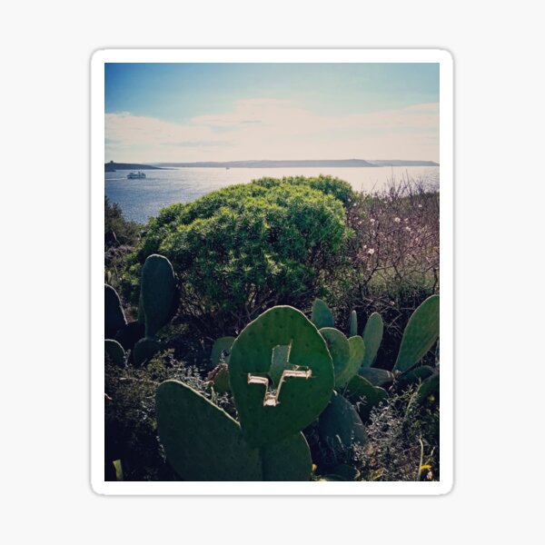 "Gozo Island Mgarr Cross" Sticker for Sale by Landreorama | Redbubble
