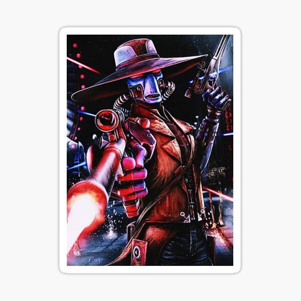 "Cad bane character" Sticker by ZAKARIASAB | Redbubble
