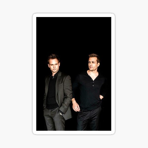 "Suits" Sticker by trudeausamantha | Redbubble