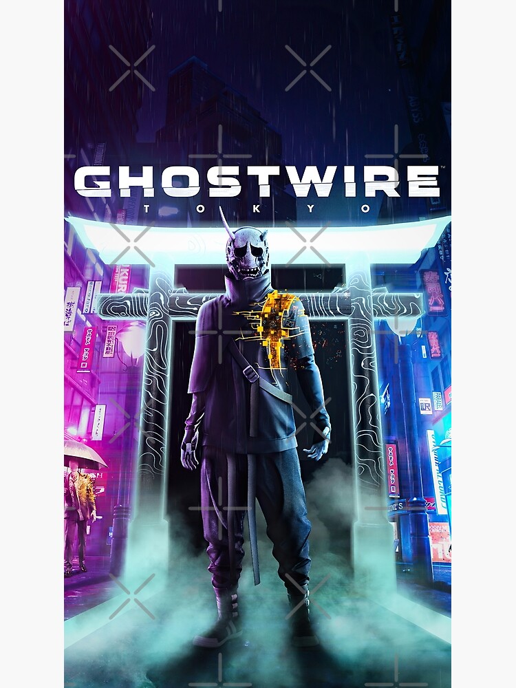 "Ghostwire Tokyo" Poster by Lookaz | Redbubble