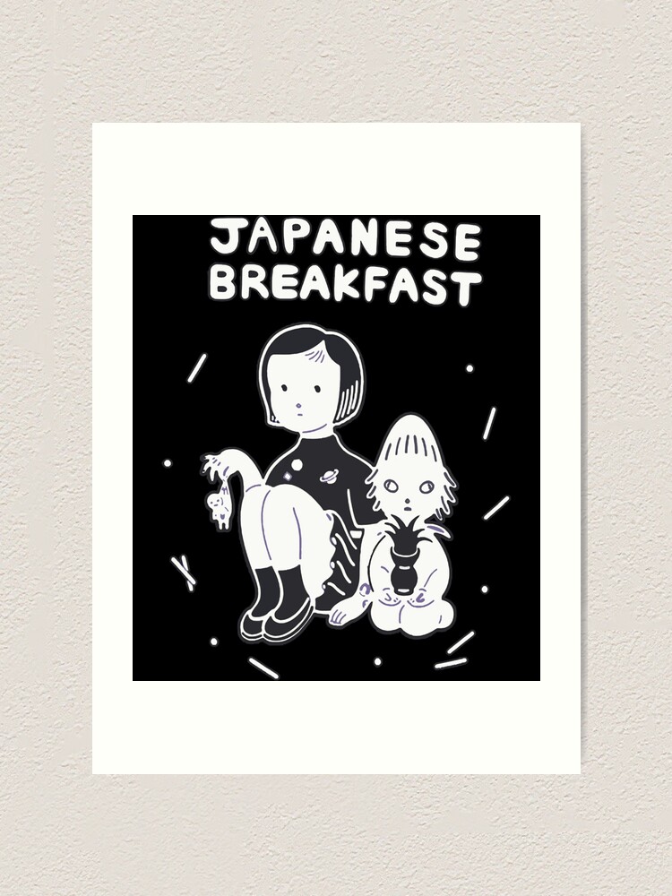 "Japanese Breakfast Duo Band Logo Sticker" Art Print for Sale by ...