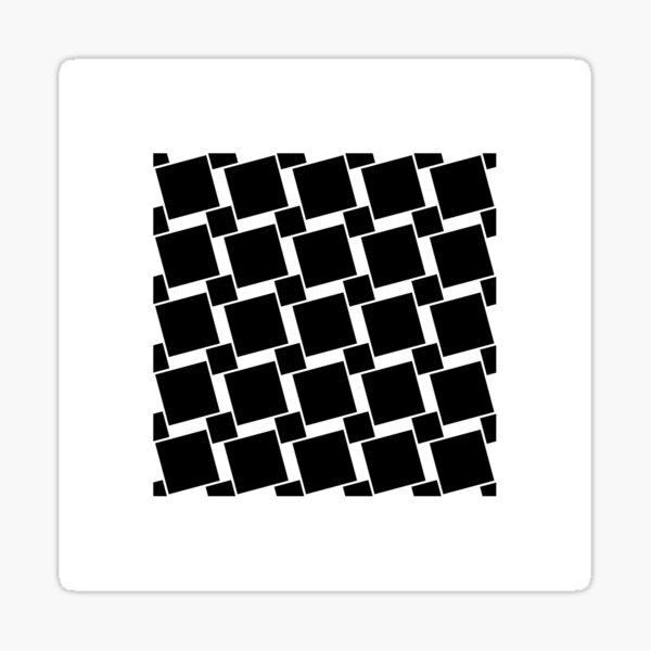 "Retro Sixties Modern Contrast " Sticker by AppareIIndustry | Redbubble