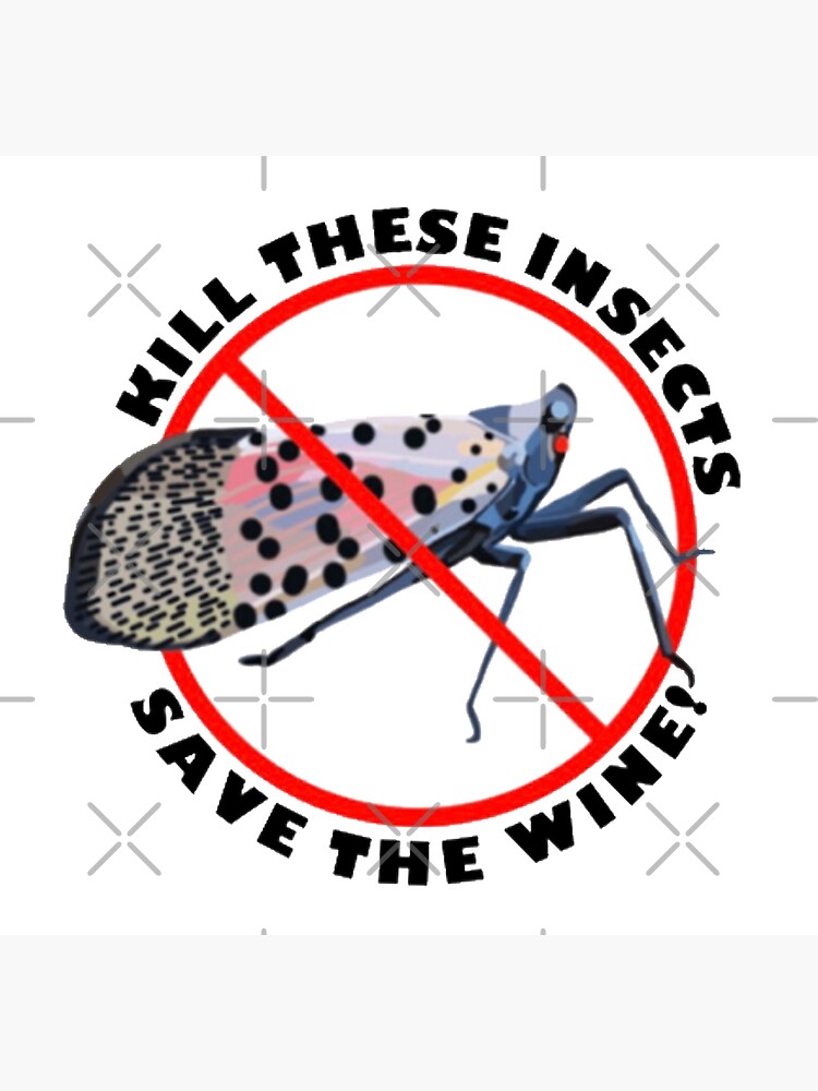 "Spotted Lanternfly" Poster for Sale by radiantdark | Redbubble