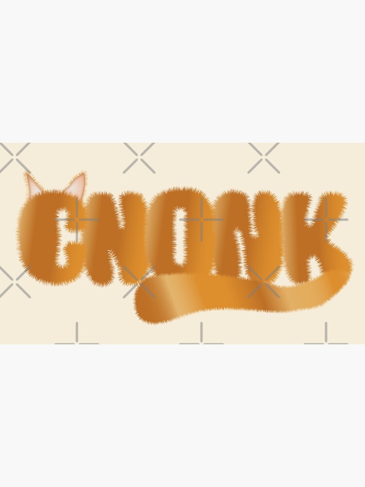 Póster «CHONK Gato atigrado naranja - Chonky Boi! ¡Unidad absoluta ...