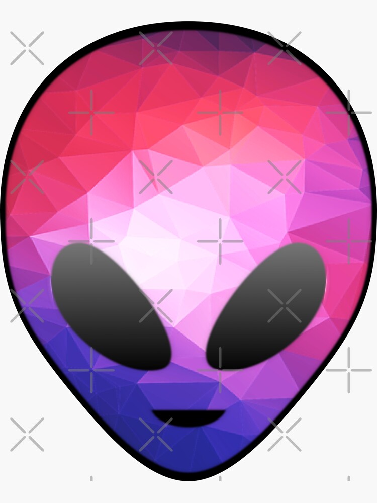 "Cute radioactive Chibi Alien Face Cartoon Vector pastel Design vibrant ...