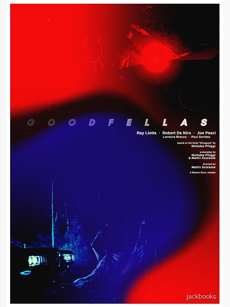 "Goodfellas (1990) - Movie poster design" Poster for Sale by jackbooks ...