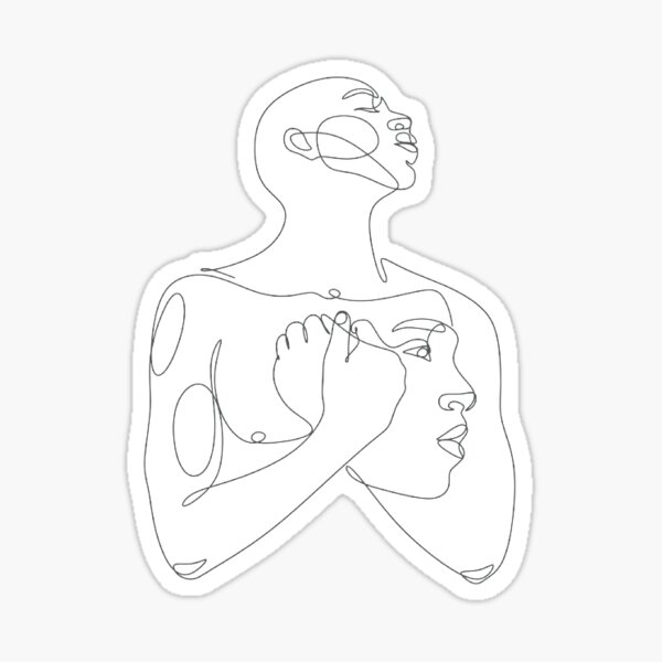 "feelings; loneliness; graphic designs." Sticker for Sale by SuktSK ...