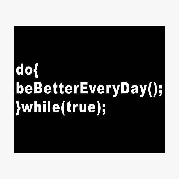 "Be Better Everyday CODE für Programmierer, Entwickler und ...