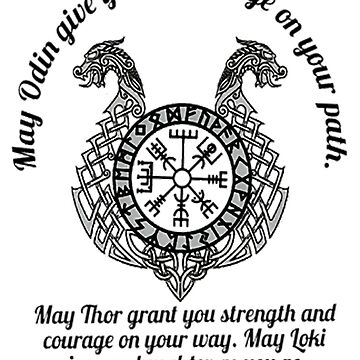 "Viking compass" Sticker for Sale by MandiArtist | Redbubble