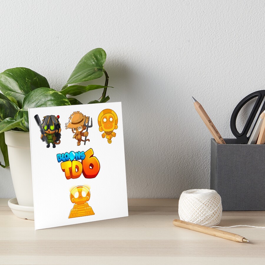 "Bloons TD 6 BTD6 Pack" Art Board Print by Drowko1 | Redbubble