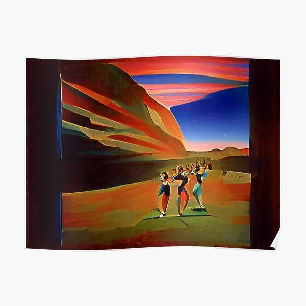 "Arizona Outdoor Aerobics" Poster for Sale by DMTTAPESFL | Redbubble