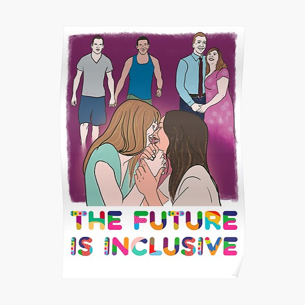 "The Future Is Inclusive - LGBT Queer Gay Couple Pride - Ally ...