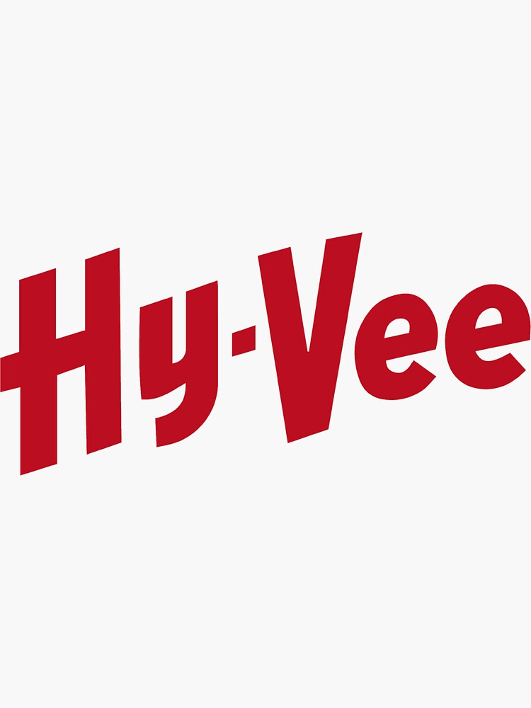 "Hy-Vee Retro 1950 logo" Sticker for Sale by Boojix | Redbubble