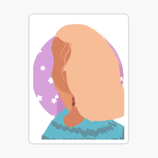 "Cute Blonde Girl" Sticker for Sale by ToonzLand | Redbubble