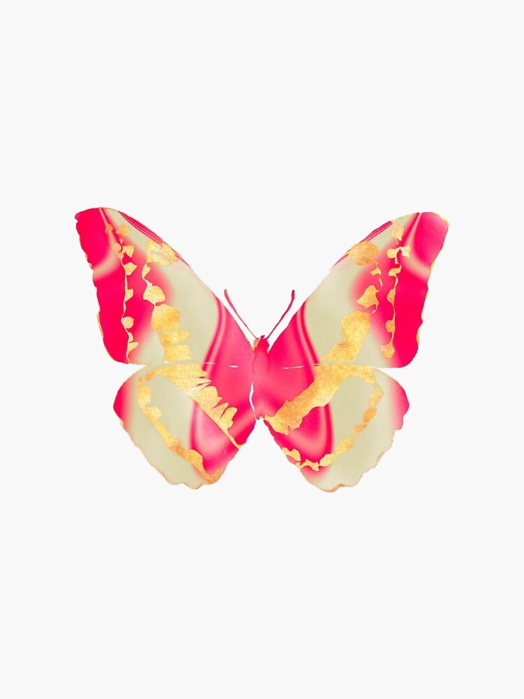 "preppy butterfly sticker" Sticker by gracieraymond9 | Redbubble