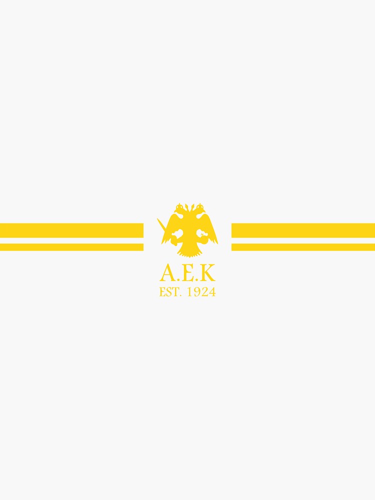 "AEK ATHENS - ATHENS - AEK " Sticker for Sale by Ultras- | Redbubble