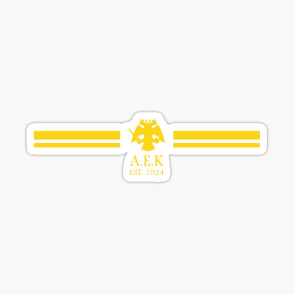 "AEK ATHENS - ATHENS - AEK " Sticker for Sale by Ultras- | Redbubble