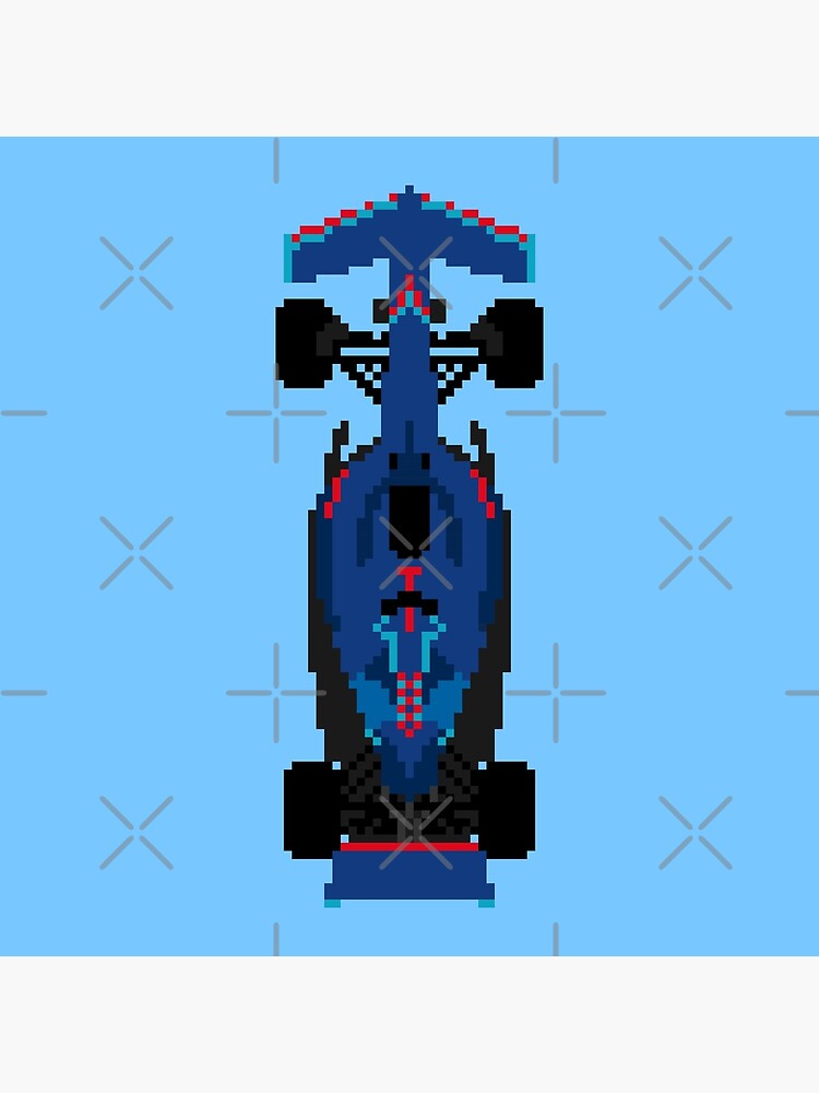 "Williams Formula 1 2022 Car - Pixel art" Poster by javalinsta | Redbubble