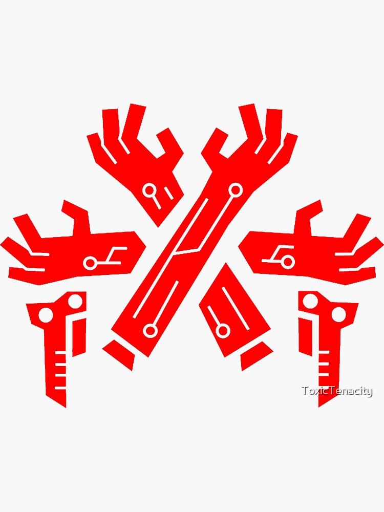 "MGR Mistral Logo" Sticker for Sale by ToxicTenacity | Redbubble