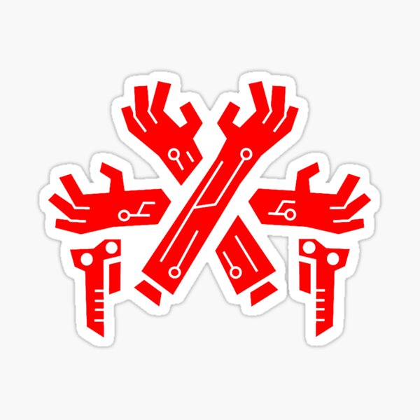 "MGR Mistral Logo" Sticker for Sale by ToxicTenacity | Redbubble