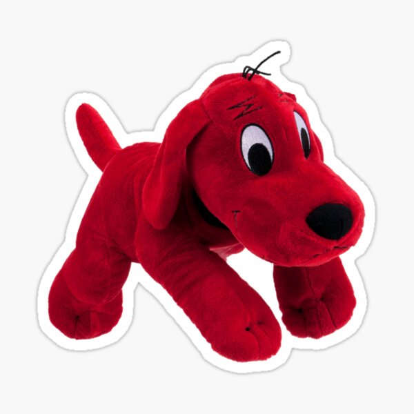 "Clifford The Big Red Dog " Sticker for Sale by KidIsland | Redbubble