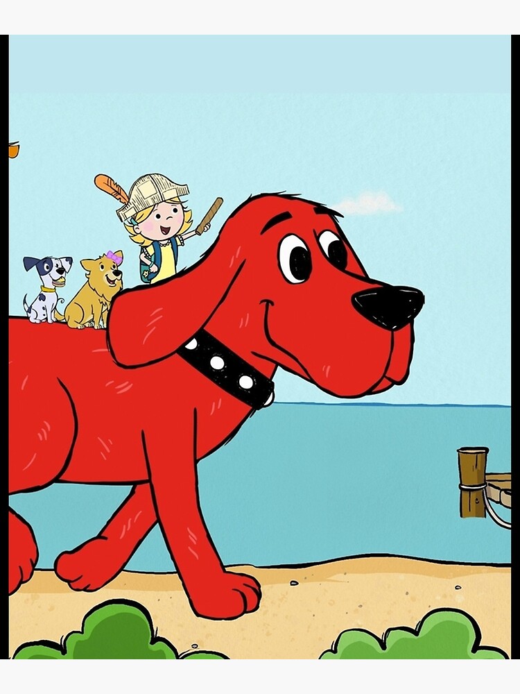 Póster «Clifford el gran perro rojo y sus amigos Gráfico» de KidIsland ...