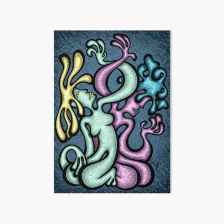 "Interlinked" Art Board Print for Sale by bgilbert | Redbubble