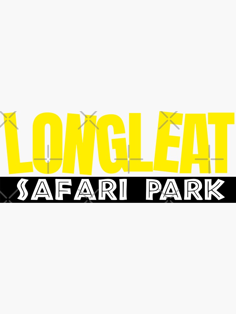 "longleat safari park" Sticker for Sale by Recoshet | Redbubble