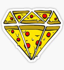 Pizza Diamond: Sticker | Redbubble