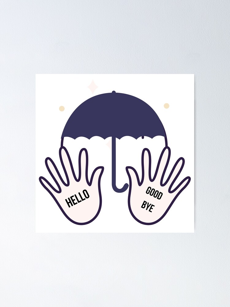 "The Umbrella Academy - klaus - Hello Goodbye" Poster for Sale by Cool ...