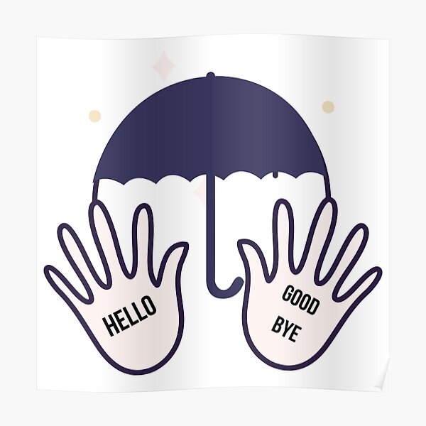 "The Umbrella Academy - klaus - Hello Goodbye" Poster for Sale by Cool ...