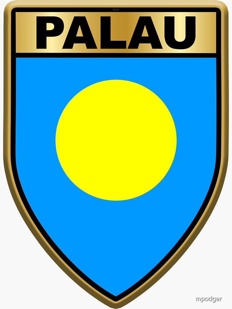 "PALAU Gifts, Masks, Stickers & Products (7)" Sticker for Sale by ...