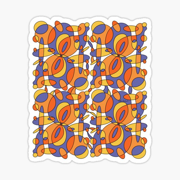 "Peri Peri Print" Sticker by loeye | Redbubble