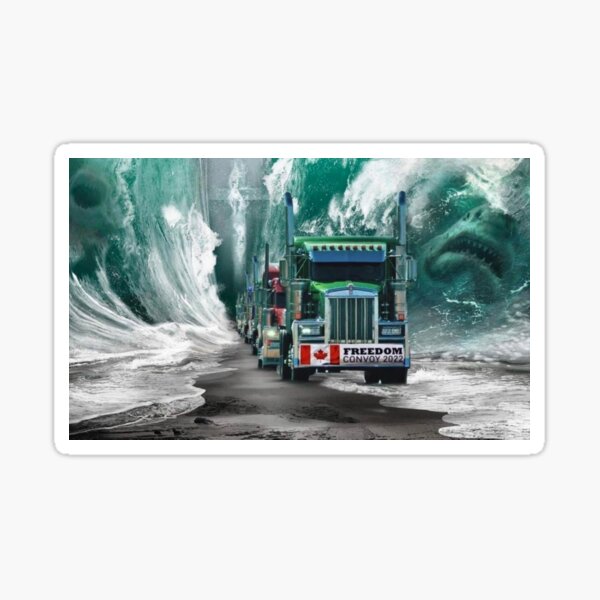 "CONVOY" Sticker for Sale by Neverlandgr | Redbubble