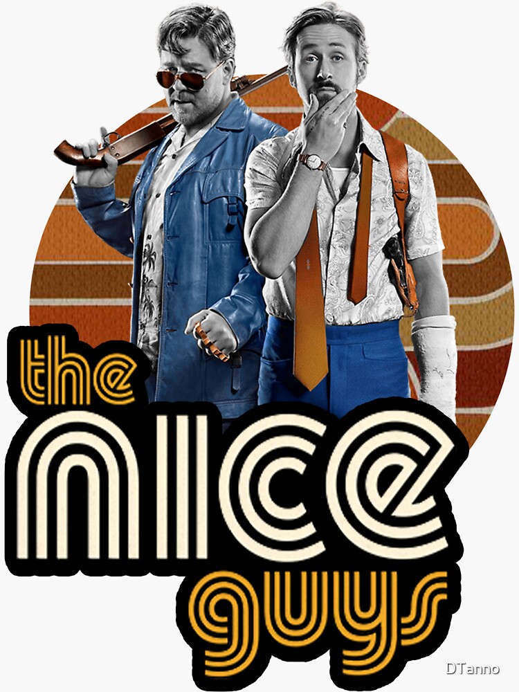 "The Nice Guys" Sticker for Sale by DTanno | Redbubble