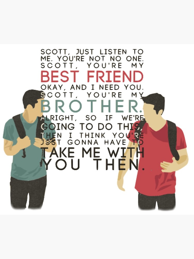 "Scott and Stiles Brothers" Art Print for Sale by Rafiuxx | Redbubble