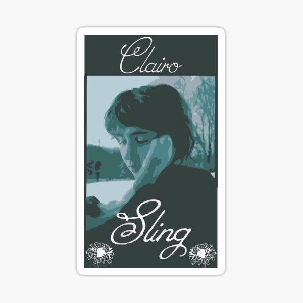 "clairo sling" Sticker by frogteeth0725 | Redbubble