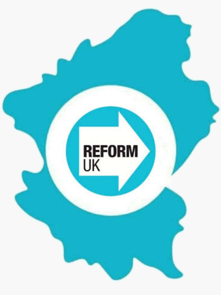 "Reform Uk " Sticker by SymbolicIm | Redbubble