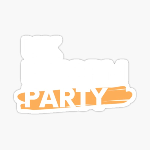 "UK Reform Party" Sticker by SymbolicIm | Redbubble