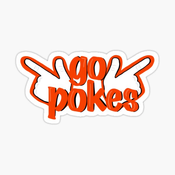"Go Pokes" Sticker by Annammc | Redbubble